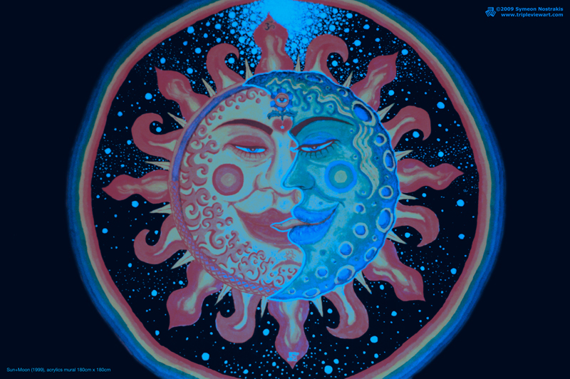 Trippy Drawings Of The Sun